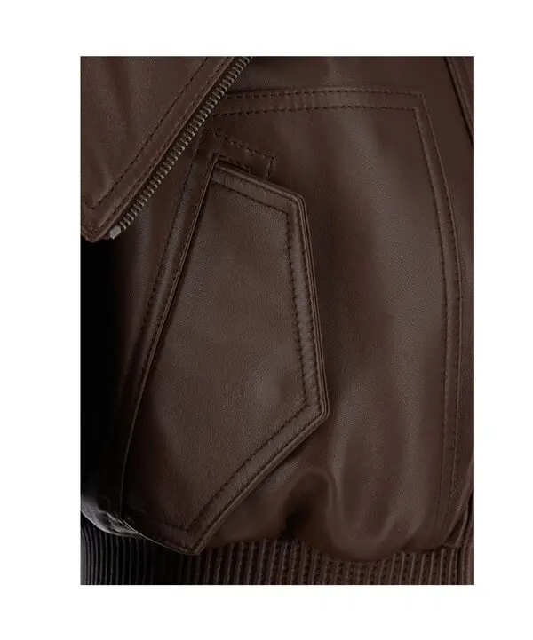 Balenciaga Wrap Collar Blouson