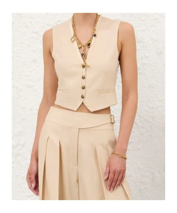 Zimmermann V-neck Vest
