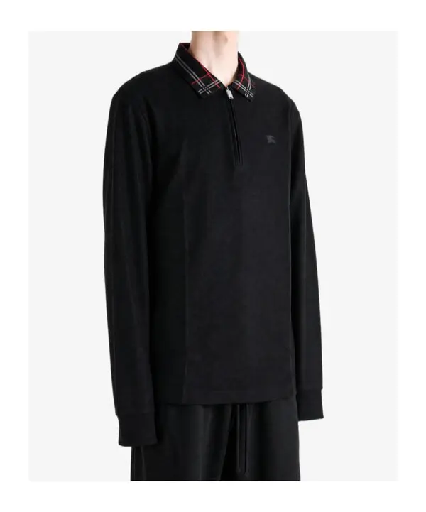 Burberry Pelham Zip Long Sleeve Cc Tops