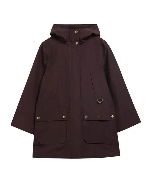 Barbour Id-length Hooded Parka Features - No