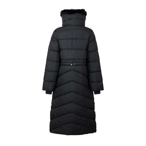 Barbour Long Quilted Coat