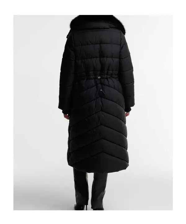 Barbour Long Quilted Coat