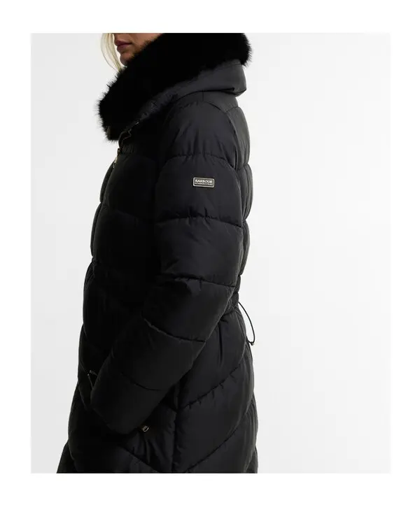 Barbour Long Quilted Coat