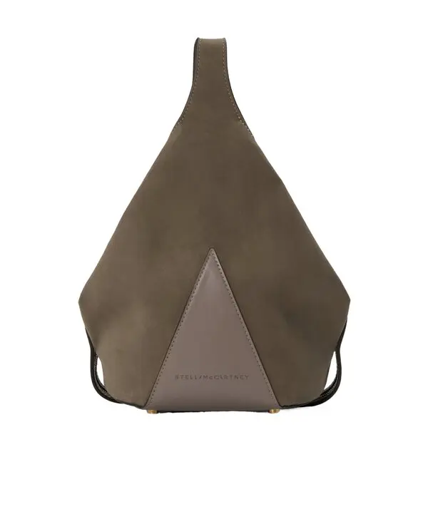 Stella McCartney Geometric Bucket Bag - Brown
