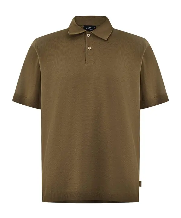 Paul Smith Short Sleeve Knitted Polo Shirt