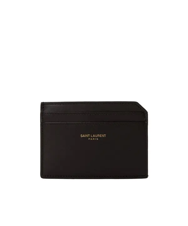 Saint Laurent Smooth Leather Card Holder - No