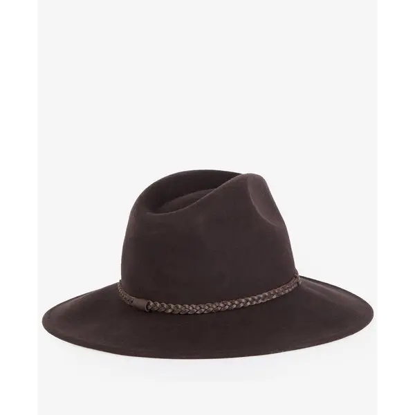 Barbour Wide-brim Felt Hat