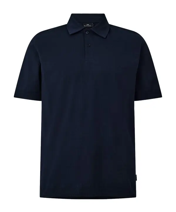 Paul Smith Short Sleeve Knitted Polo Shirt