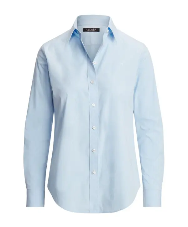 Ralph Lauren Long-sleeve Collared Shirt - Blue