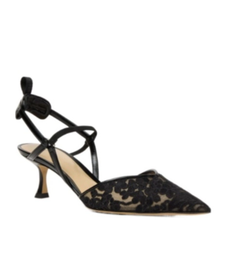 Fendi Tulle Medium-heeled Slingbacks