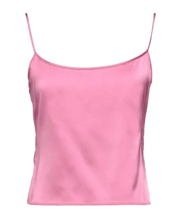 Jacquemus Solid-colored Satin Camisole - Pink