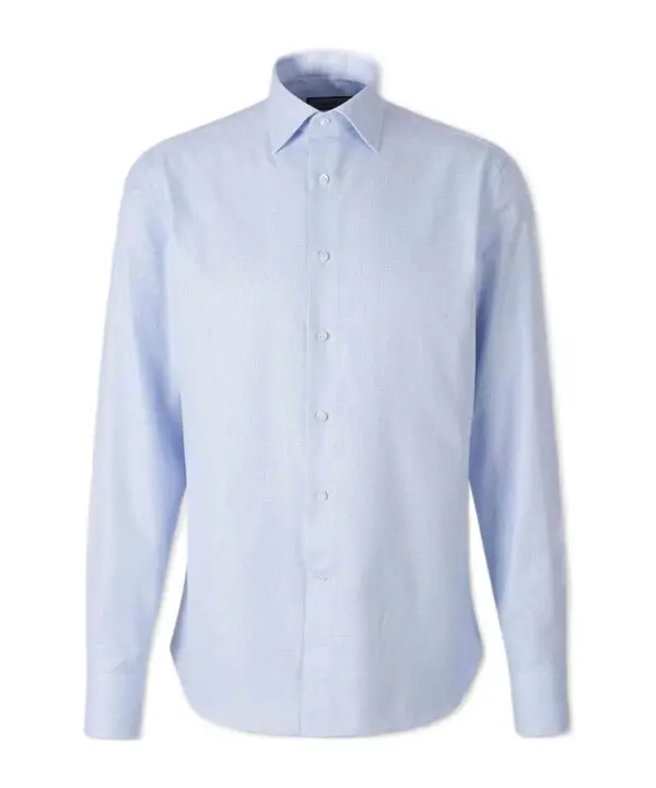 Canali Regular Fit Micro Print Shirt