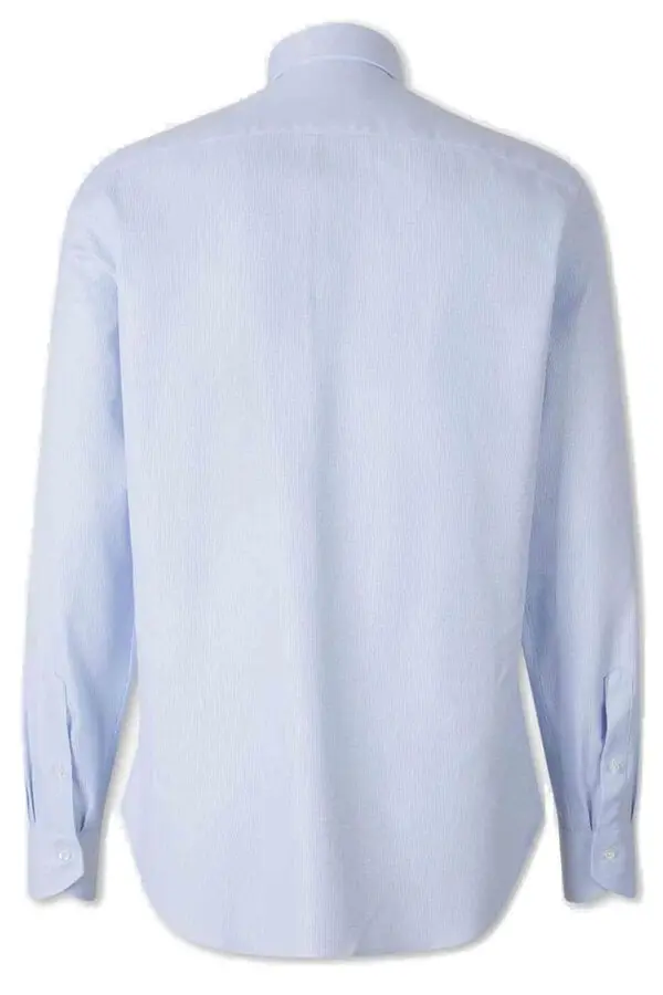 Canali Regular Fit Micro Print Shirt