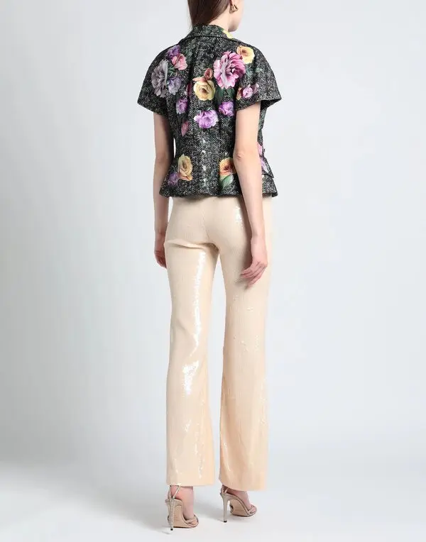 Dolce & Gabbana Floral Printed Short-sleeved Blazer
