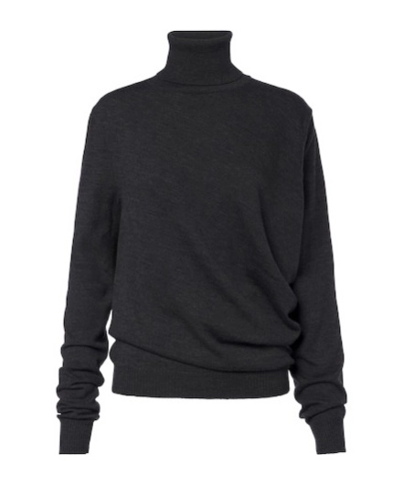 Magda Butrym Draped Wool Turtleneck Sweater - No