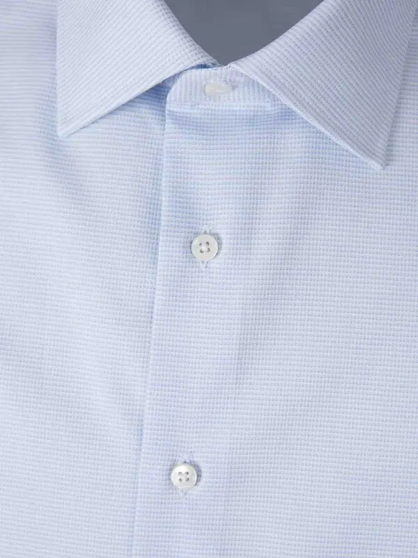 Canali Regular Fit Micro Print Shirt