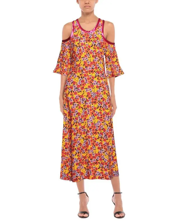 Marni Floral Print Flare Skirt