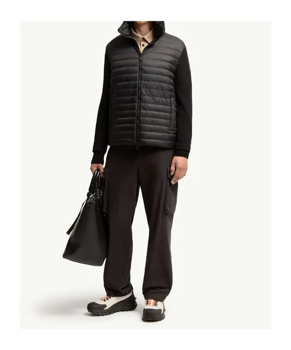 Moncler Quilted Front Cardigan