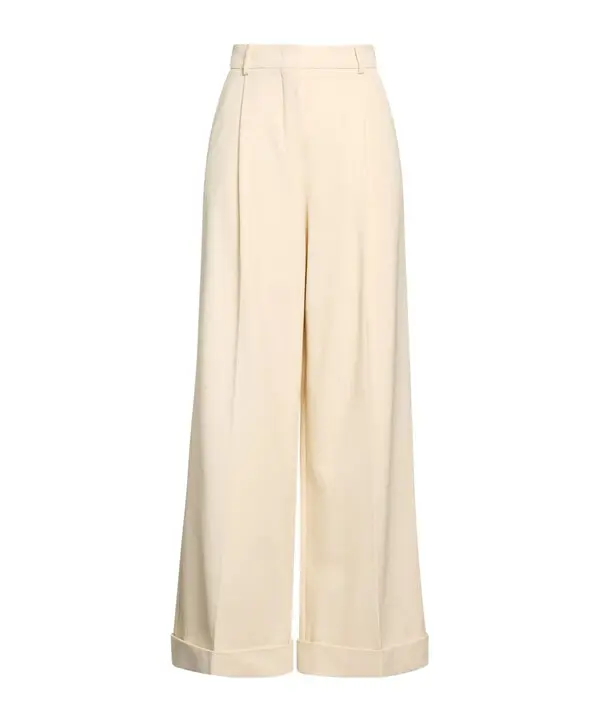 Sportmax Solid-color Casual Trousers