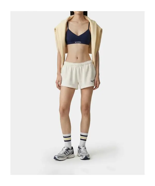 SPORTY  RICH Elastic-waist Shorts
