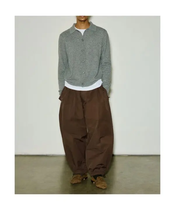 ENTIRE STUDIOS Button-up Polo-collar Cardigan