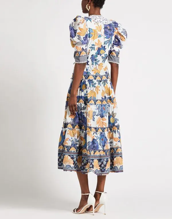 Farm Rio Floral Print Dress
