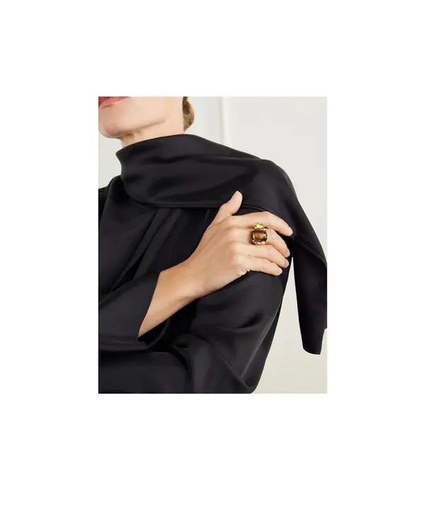 OLE LYNGGAARD COPENHAGEN Tourmaline And Diamond Ring