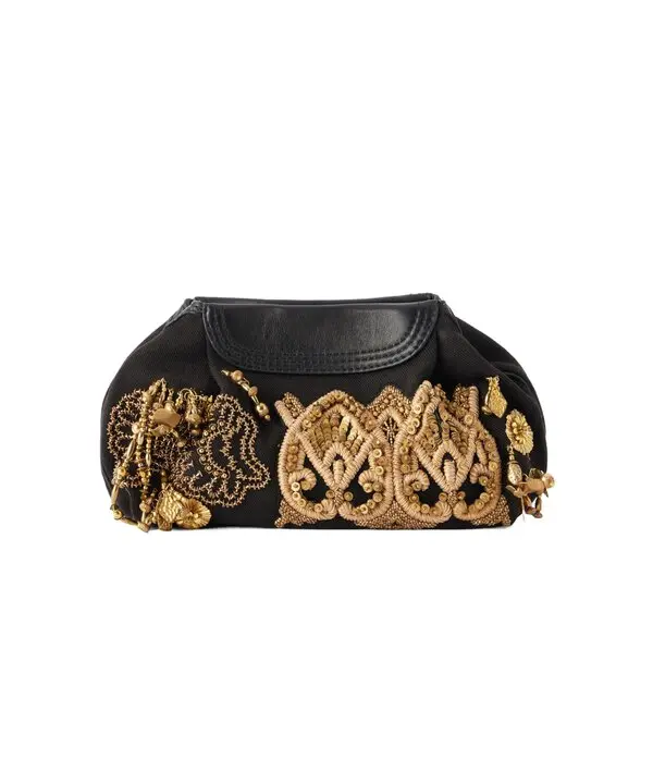 Dries Van Noten Appliqué Shoulder Bag