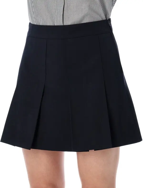 A.p.c. Pleated Mini Skirt