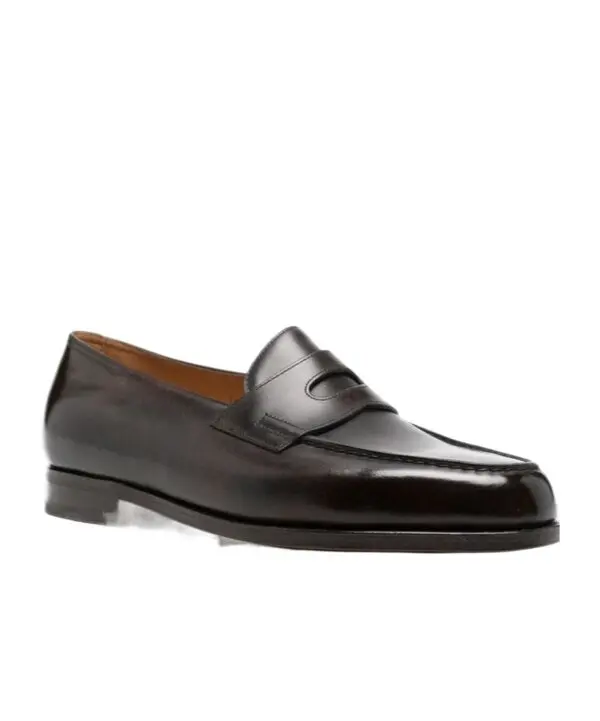 John Lobb Round-toe Loafers