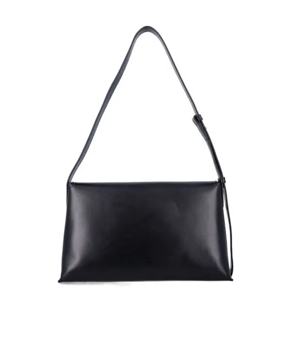 A.p.c. Simone Leather Shoulder Bag - Black