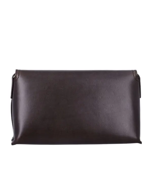 A.p.c. Logo Flap Shoulder Bag - Brown