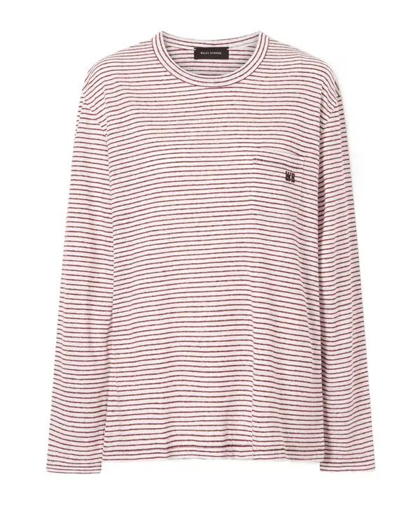 WALES BONNER Loose Striped T-shirt - No