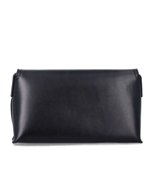 A.p.c. Logo Flap Shoulder Bag - Black