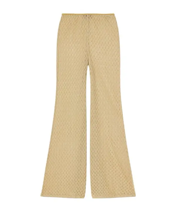 Missoni Metallic Knit Wide-leg Pants - No