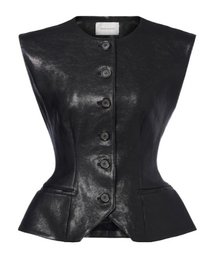 Magda Butrym Leather Vest