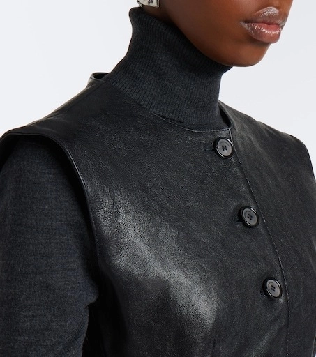 Magda Butrym Leather Vest