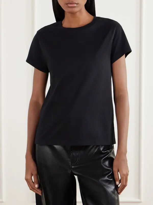 AGOLDE Adine Organic Cotton-jersey T-shirt