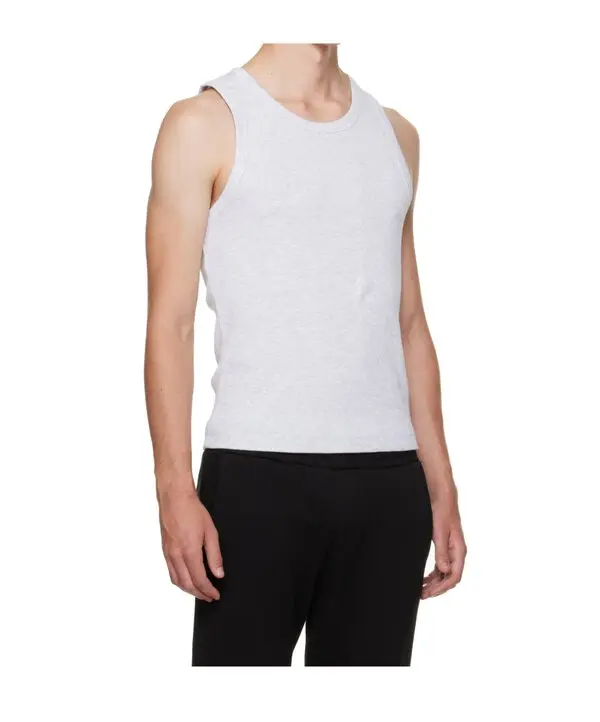 ENTIRE STUDIOS Sleeveless Ribbed-knit Tank Top