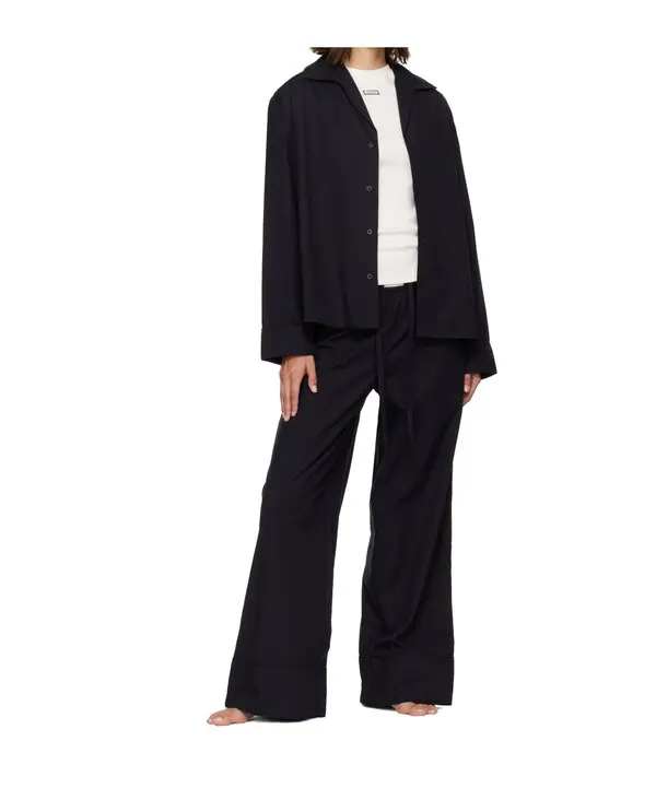ENTIRE STUDIOS Long-sleeve Pajama Shirt