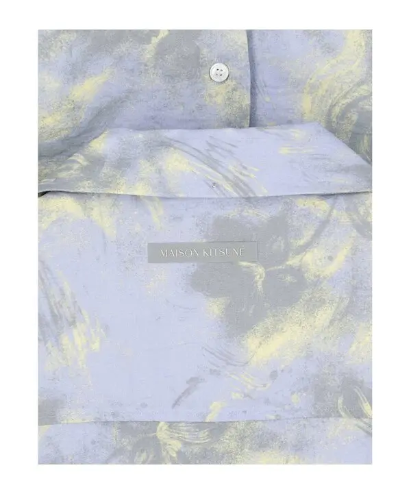 Maison Kitsuné Short-sleeve Printed Shirt - No