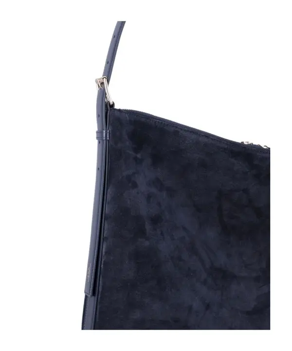 A.p.c. Vera Maxi Shoulder Bag - Navy