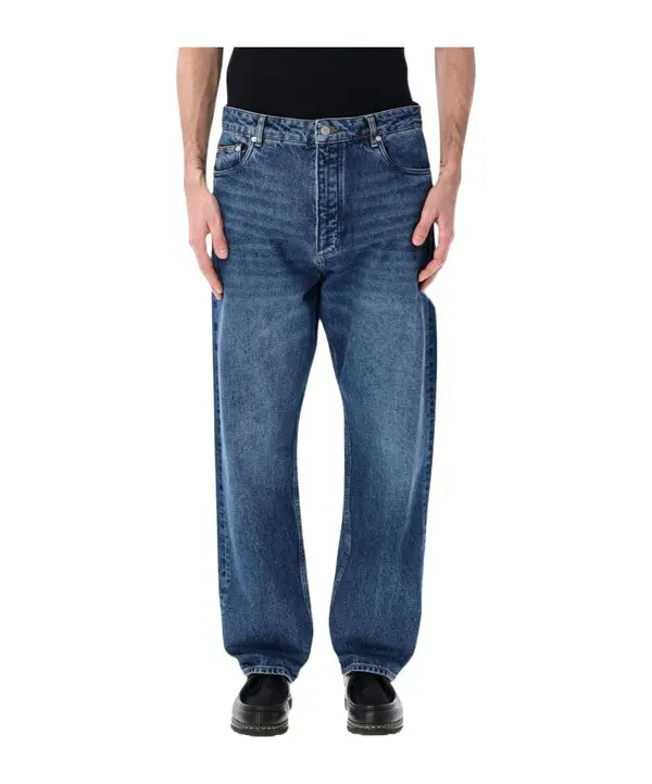 Studio Nicholson Riso Straight-leg Jeans - Blue