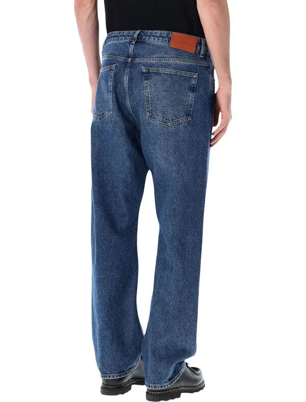 Studio Nicholson Riso Straight-leg Jeans - Blue