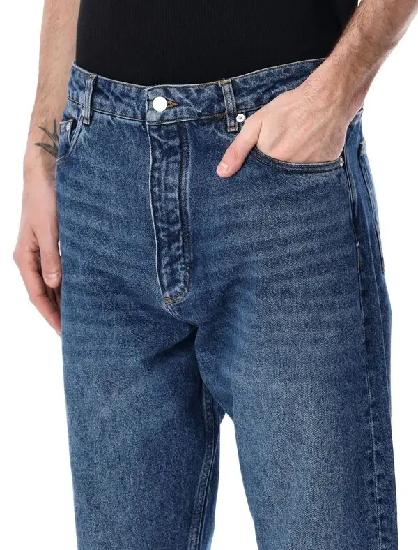 Studio Nicholson Riso Straight-leg Jeans - Blue