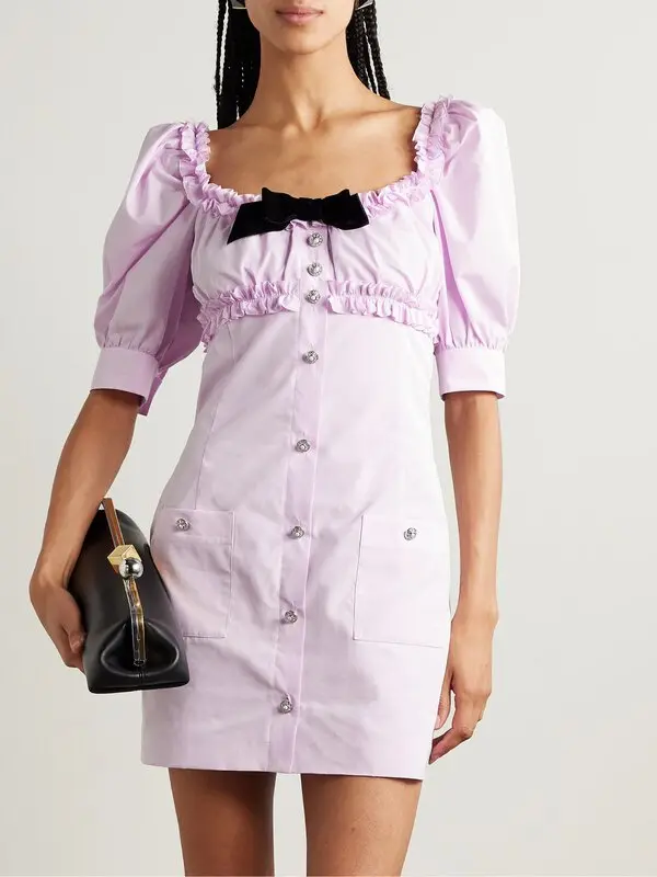 Alessandra Rich Bowknot Dress