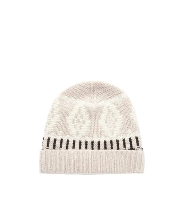 Arch4 Lorenz Fair Isle Cashmere Beanie - No
