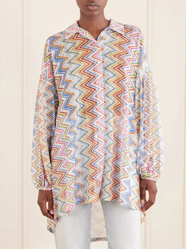 Missoni Loose Striped Shirt