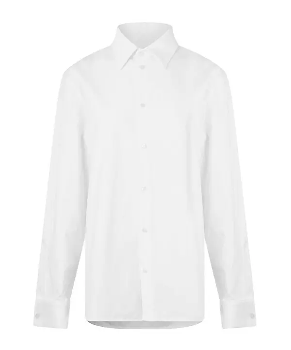 Saint Laurent Long Sleeve Plain Shirt - No