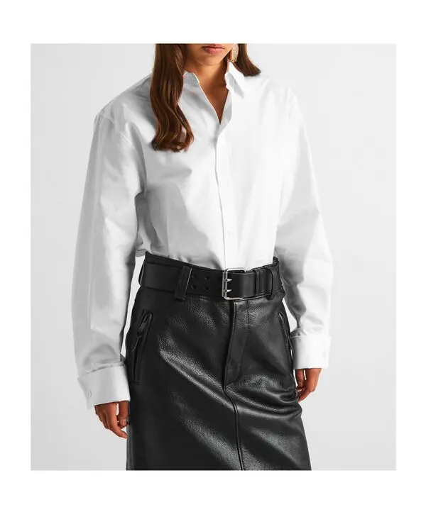 Saint Laurent Long Sleeve Plain Shirt - No